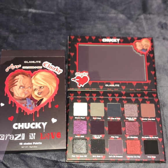 Sephora | Makeup | Glamlite X Chucky Crazy In Love Eyeshadow Palette ...